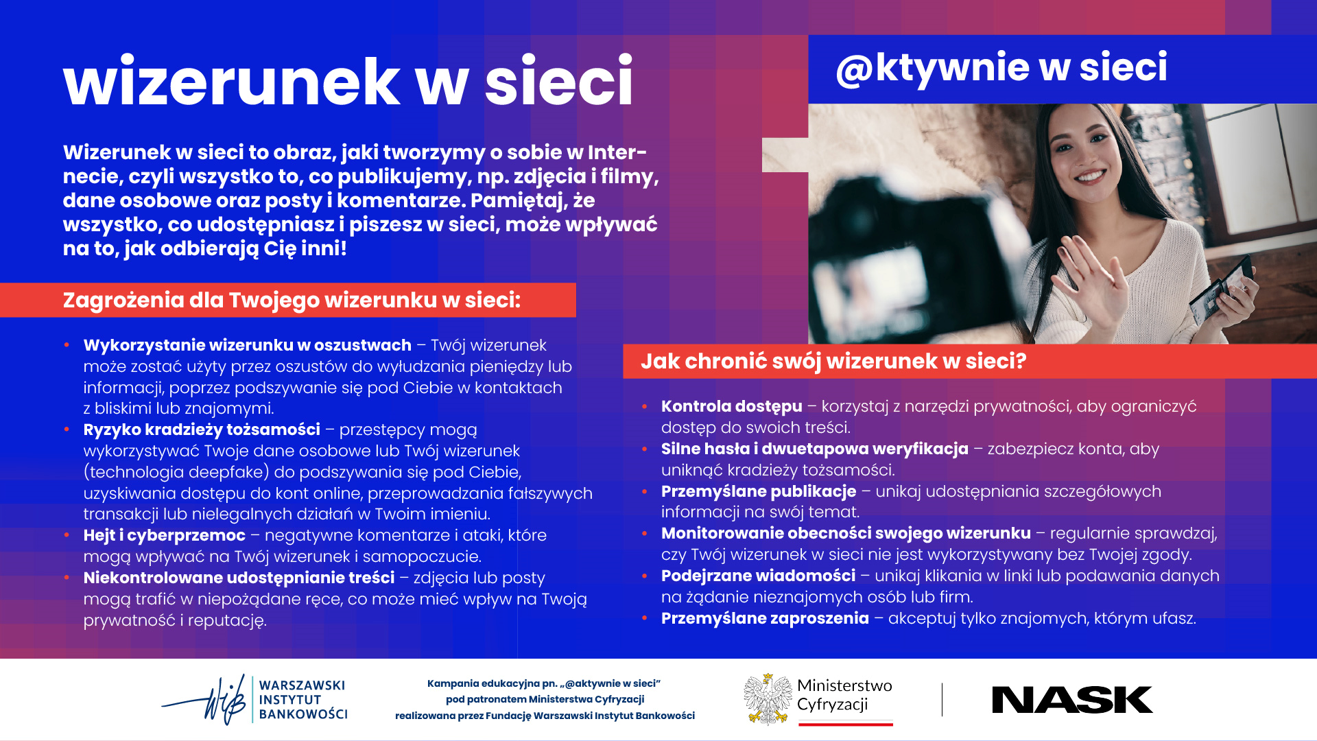 Ochrona wizerunku a hejt w sieci: infografika i artykuł - WIB